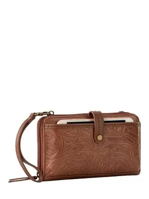 THE SAK The Sak Iris Smartphone Crossbody Bag Teak Leaf