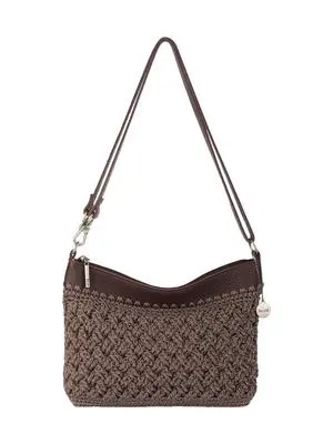 THE SAK Lumi Convertible Crossbody Hand Crochet Bag - Mushroom Cozy