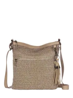 THE SAK Lucia Leather Crossbody Bag - Bamboo Static