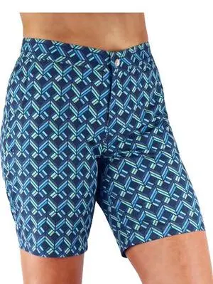 UV SKINZ UV Skinz Board Shorts Chevron Weave