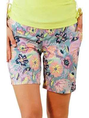 UV SKINZ Board Shorts - Florida Floral
