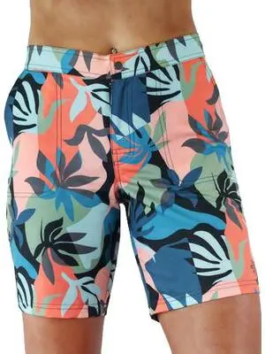 UV SKINZ Board Shorts - Picasso Bloom