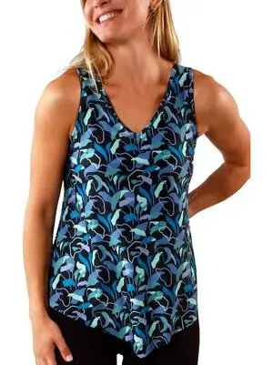 UV SKINZ UV Skinz Swing Tank Top Evening Leaves