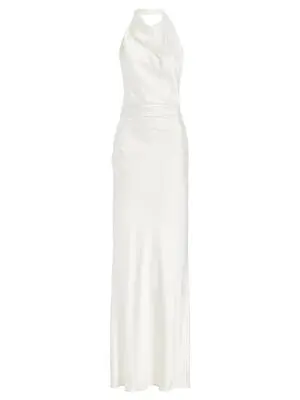 Simkhai Reannon Draped Gown - Ivory