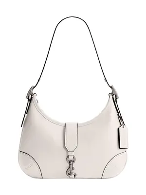 COACH Hampton Hobo Bag Silver/chalk