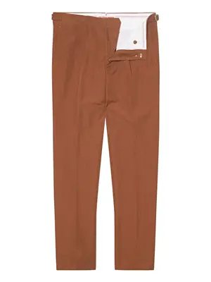 Orlebar Brown Buckle-strap Detailing Trousers - Brown