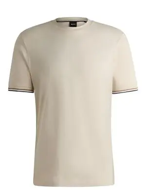 BOSS Cotton T-shirt - Neutrals
