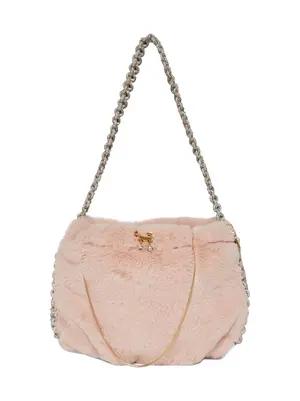 ROSANTICA Rosantica Fatale Fluffy Shoulder Bag