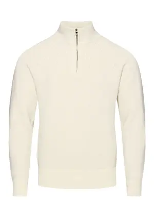 Orlebar Brown Lennard Ribbed Jumper - Neutrals