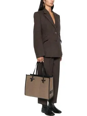 GIANNI CHIARINI Marcella Tote Bag - Neutrals