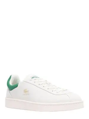 Lacoste Baseshot Leather Sneakers - White
