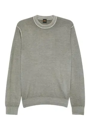 BOSS Embroidered-Logo Sweater