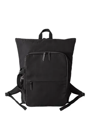 MAKAVELIC Padded Zip Backpack - Black