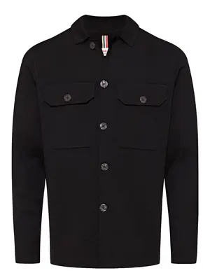 Orlebar Brown Brigg Shirt Jacket - Black