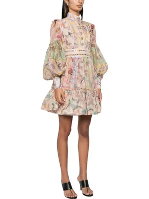 ZIMMERMANN ZIMMERMANN Illustration Mirror Mini Dress