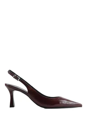 NOTABENE 70mm Emilia Slingback Pumps - Red