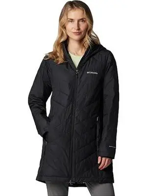Columbia Heavenly Long Hooded Jacket - Black