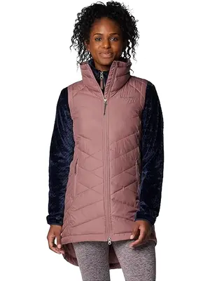 Columbia Columbia Heavenly II Long Vest Brown