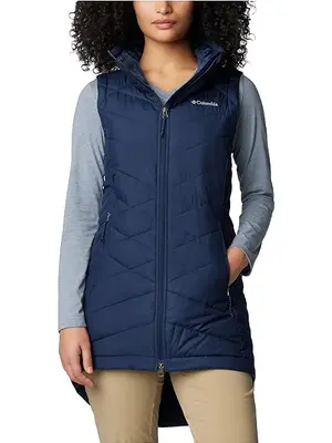 Columbia Columbia Heavenly II Long Vest Navy