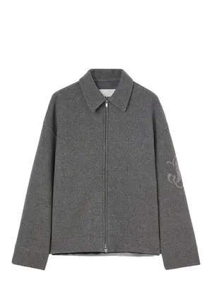 JIL SANDER Jil Sander Zipped Up Wool Jacket