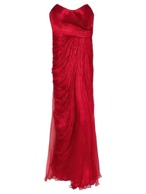 IRIS SERBAN Leila Gown - Red