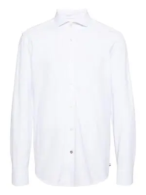 BOSS Piqué Shirt - White