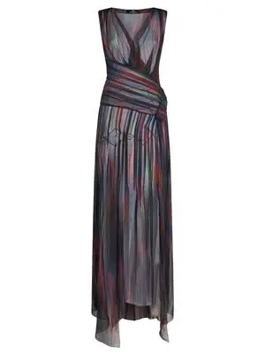 Etro Printed Maxi Dress - Black