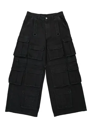 VETEMENTS VETEMENTS Multipocket Wide Leg Jeans
