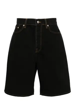 StÜssy Big Ol Denim Shorts - Black