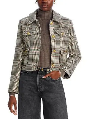 Avec Les Filles Plaid Four Pocket Jacket - English Tartan