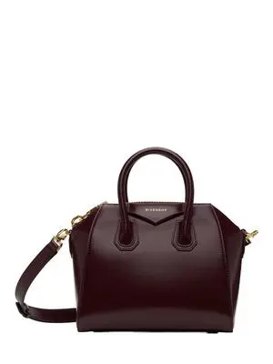 Givenchy Givenchy Mini Antigona Bag 642-oxblood Red