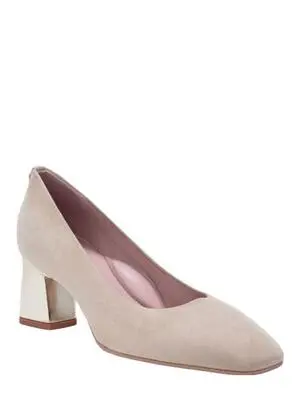 Naot Cass Patent Pump - Taupe Classic Suede