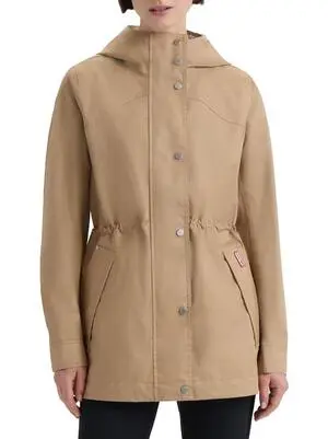 Hunter Adela Classic Waterproof Rain Jacket - British Tan