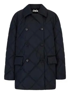 EMILIA WICKSTEAD Sophica Puffer Quilted Jacket - Black