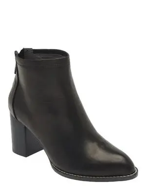 CHOCOLAT BLU Alanna Bootie - Black Leather