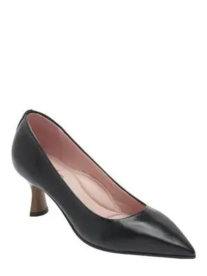 Naot Margot Pointed Toe Pump - Blacksheen Leather