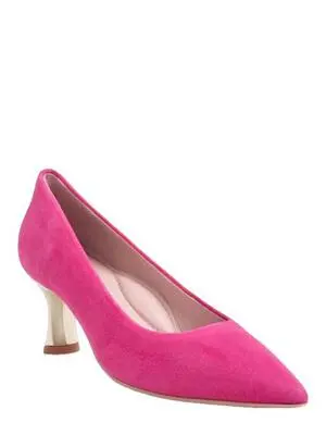 Naot Margot Pointed Toe Pump - Bright Fuchsia Suede