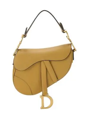 DIOR Christian Dior Calfskin Saddle Bag Mini