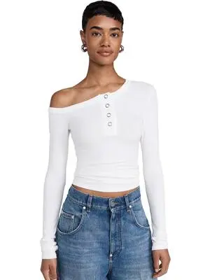 THE LINE BY K Harley Top - White