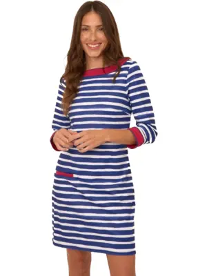 CABANA LIFE Shift Dress Tahoe Stripe