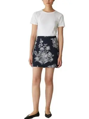 REBECCA TAYLOR Rebecca Taylor Venice Toile Jacquard Mini Skirt