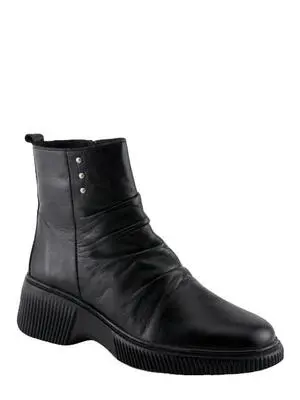 SPRING STEP SHOES Nayana Platform Bootie - Black