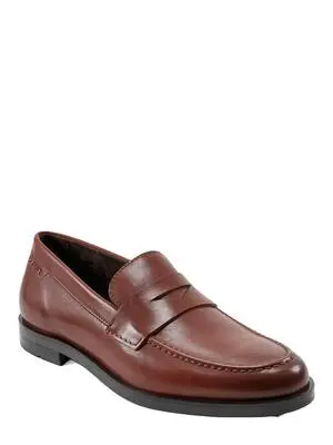 Rockport Sutton Penny Loafer - Dark Natural