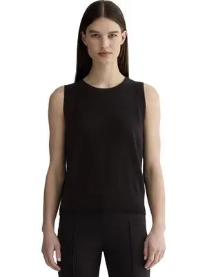 Everlane Classic Tank Top Sweater - Black