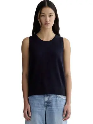 Everlane Classic Tank Top Sweater - Navy