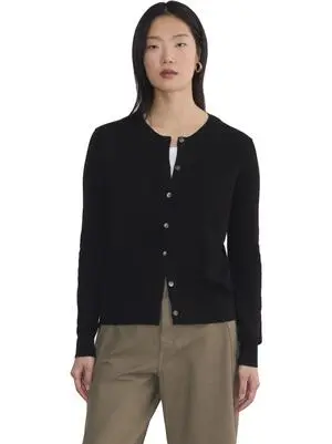 Everlane Classic Cashmere Cardigan Black
