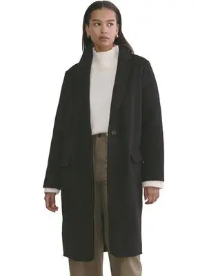 Everlane Rewool® Topcoat - Black