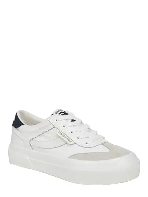 Sam Edelman Sam Edelman Simone Platform Sneakers White/ice Grey/atlantic Blue