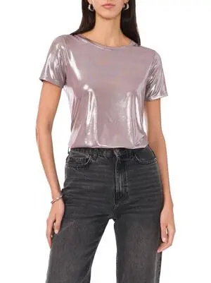 Vince Camuto Vince Camuto Metallic Top Mocha