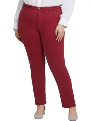 NYDJ Sheri Slim Jeans - Wild Currant